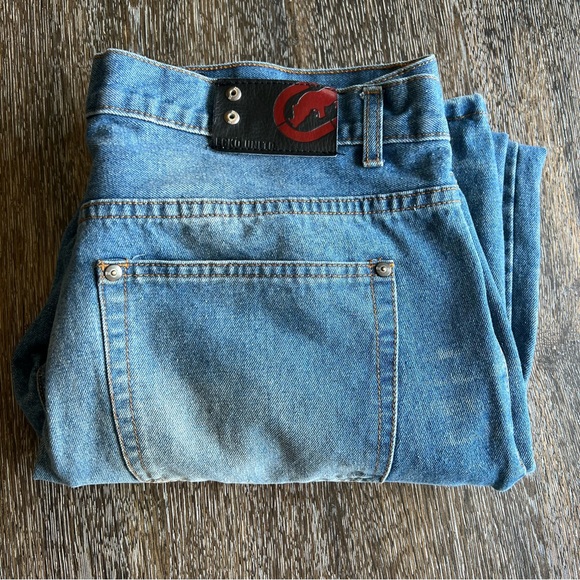 Ecko Unlimited | Jeans | Eck Mens Relaxed Fit 36 X 3 Distressed Denim ...